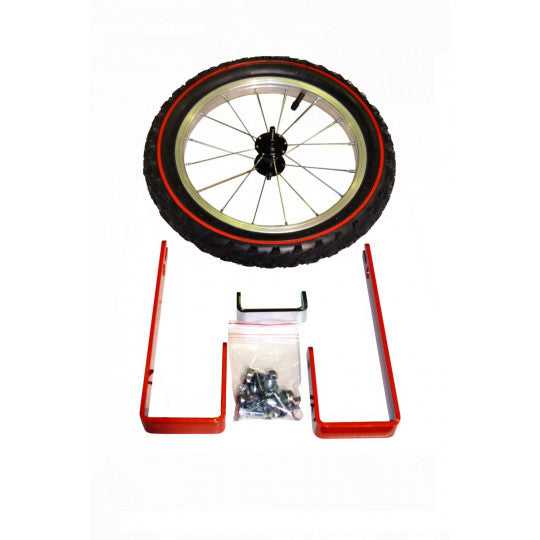 Terrateck 2-Wheel Conversion Kit for Single Wheel Hoe